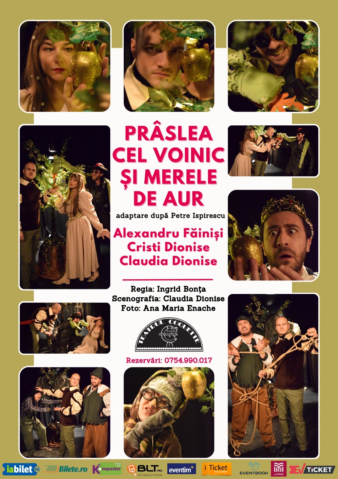 Tickets: Prâslea cel Voinic și Merele de Aur, October 26 2024, 11.00 ...